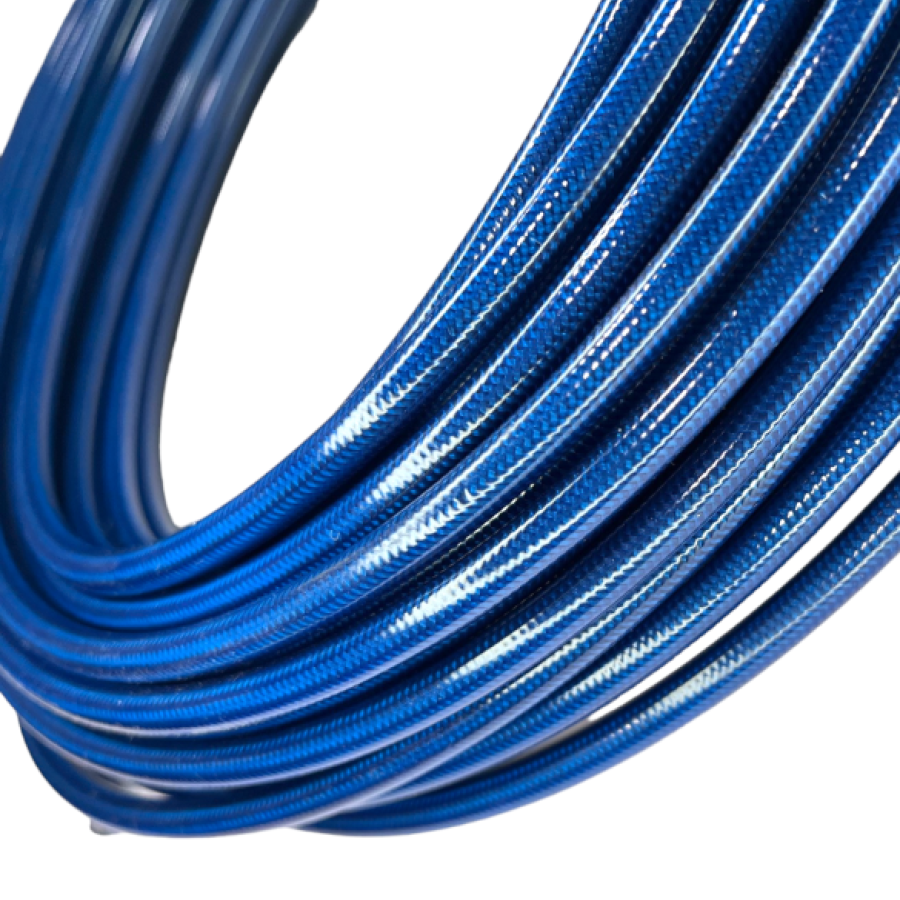 Shocker 3AN Blue Coated High Pressure PTFE Brake Hose (1FT) – Shocker ...