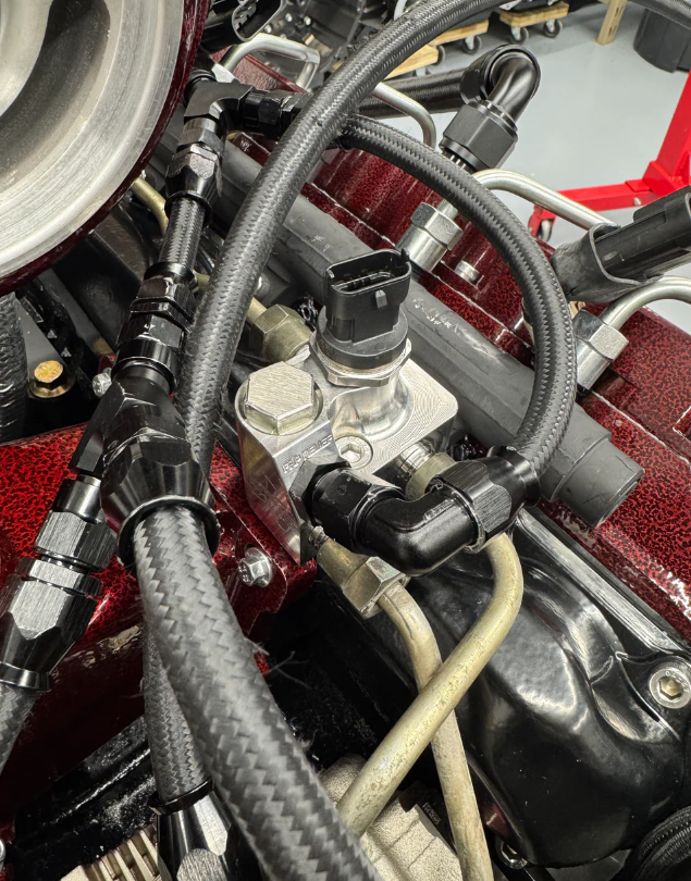 LB7 Duramax Single Pump 6AN Return System 2001-2004 – Shocker Fittings