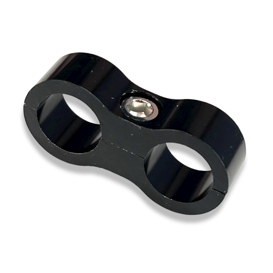 -8AN Black Billet Line Clamp – Shocker Fittings